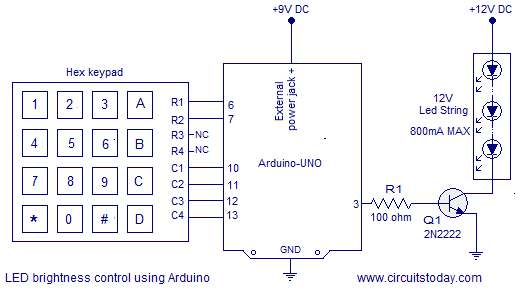 电机速度控制使用arduino。十六进制键盘用作速度输入。采用pwm方法控制速度 2022世界杯巴西能夺冠吗