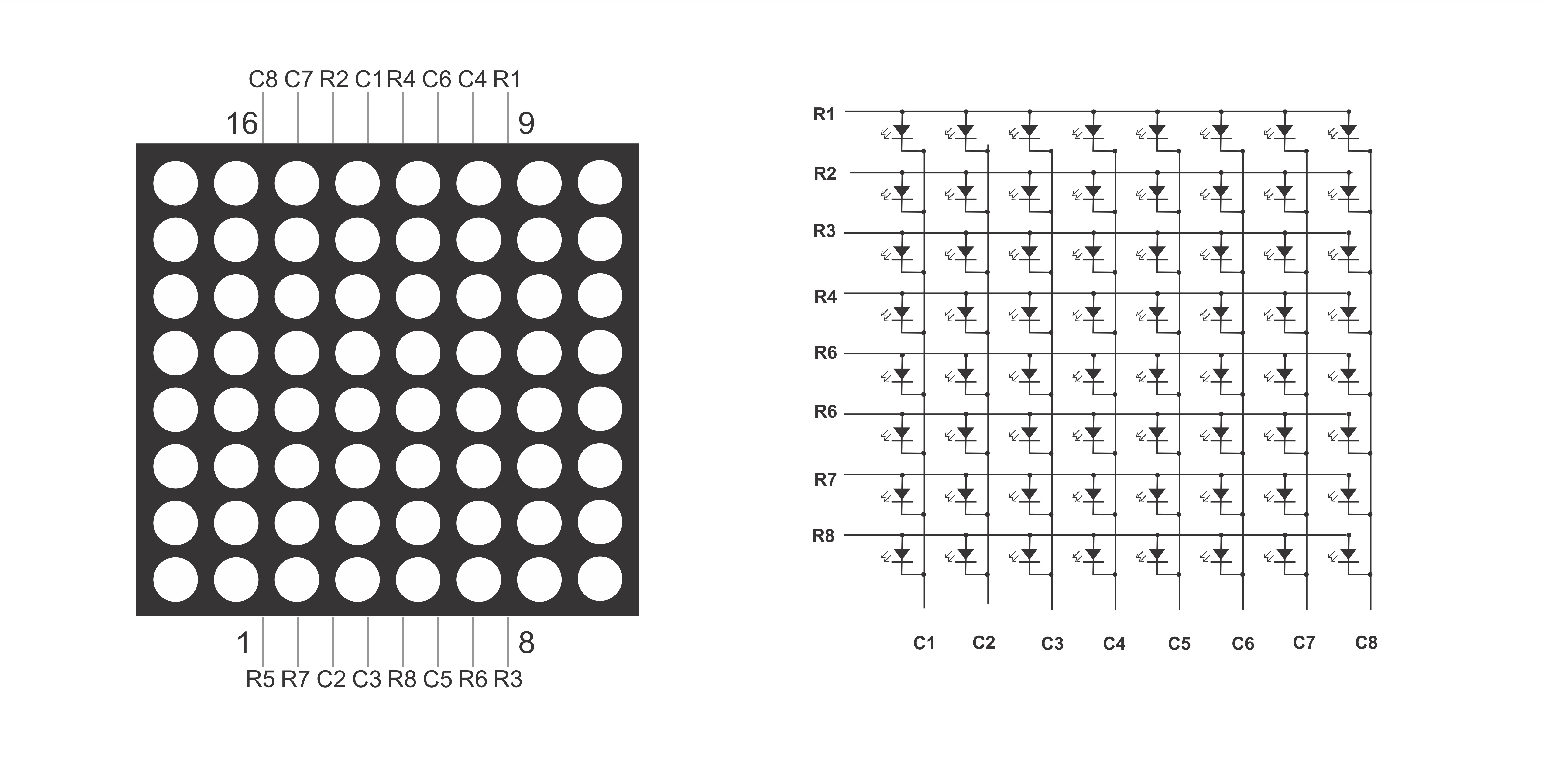 接口8x8 Led矩阵与arduino 电路图 代码 2022世界杯巴西能夺冠吗
